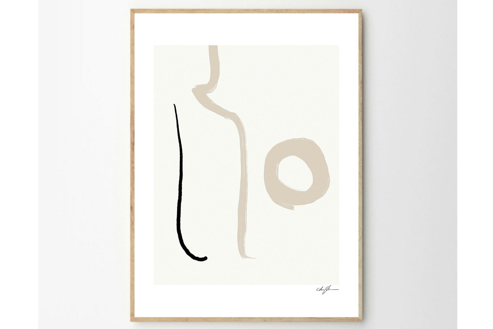 【在庫限り】ポスター/アートプリント 70×100cm Trio – CHLOROS