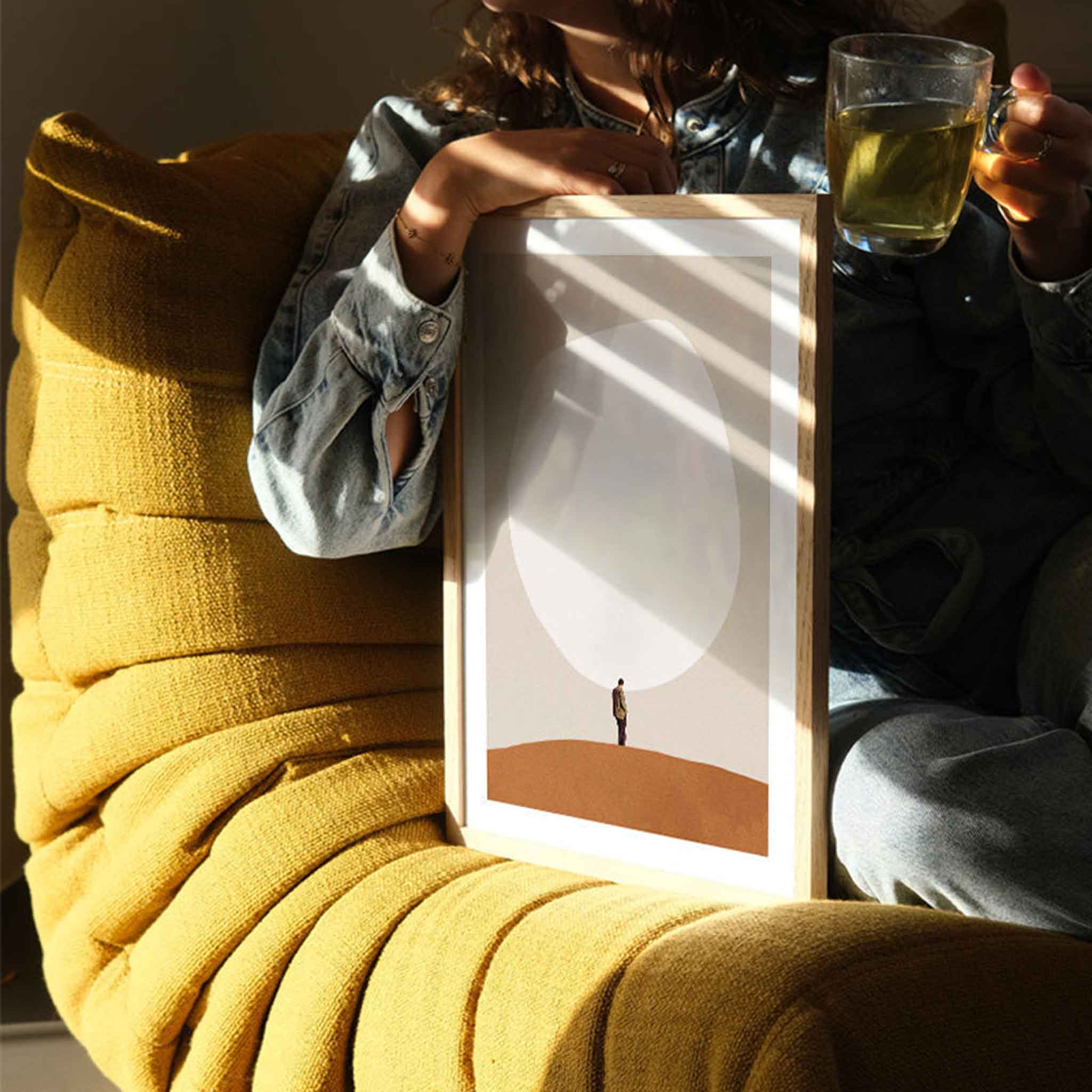 PSTR studio アートポスター 30×40cm Overthinking – CHLOROS