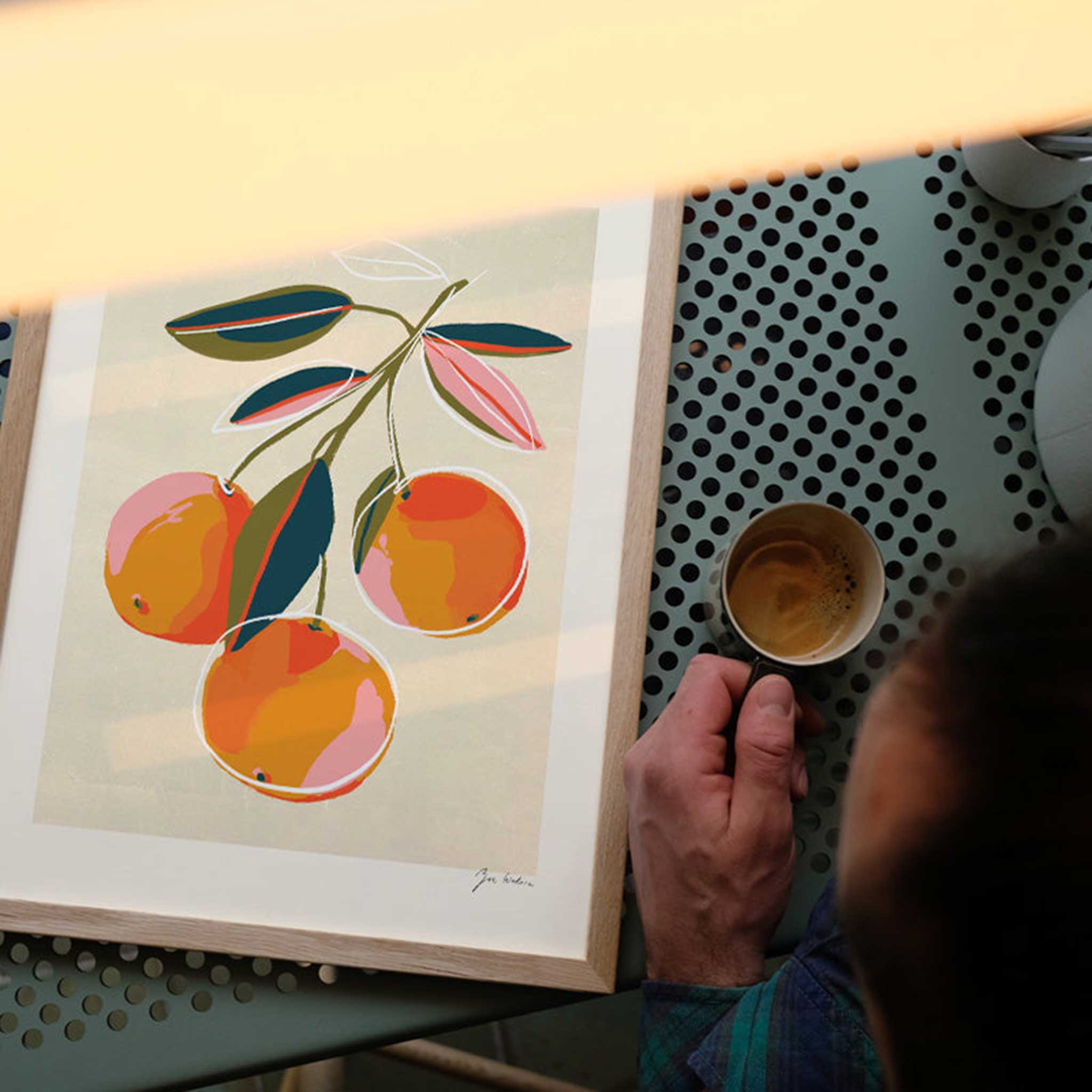 PSTR studio アートポスター 30×40cm Oranges – CHLOROS