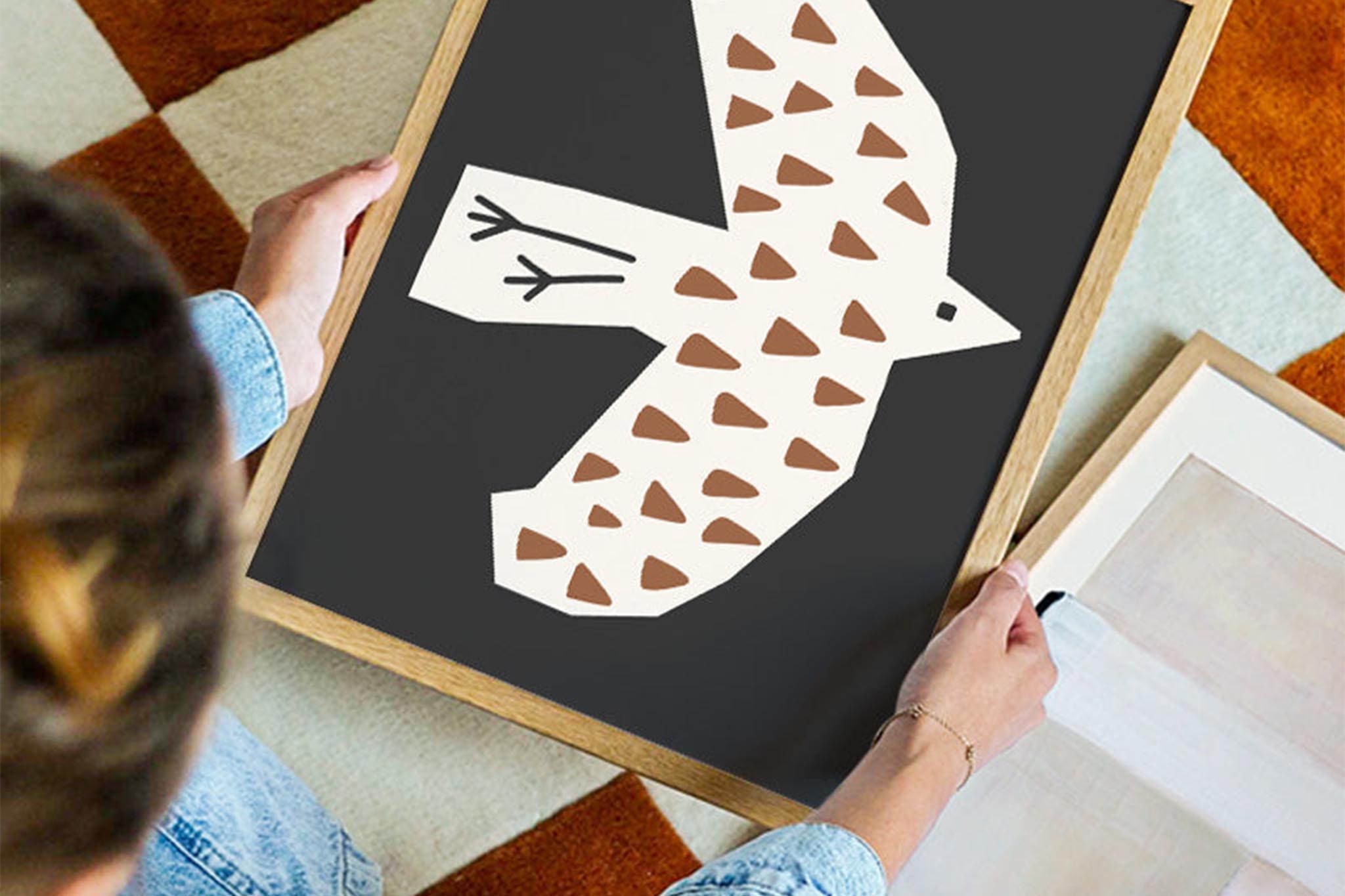 【在庫限り】【再入荷なし】ポスター/アートプリント 30×40cm Bird II – CHLOROS