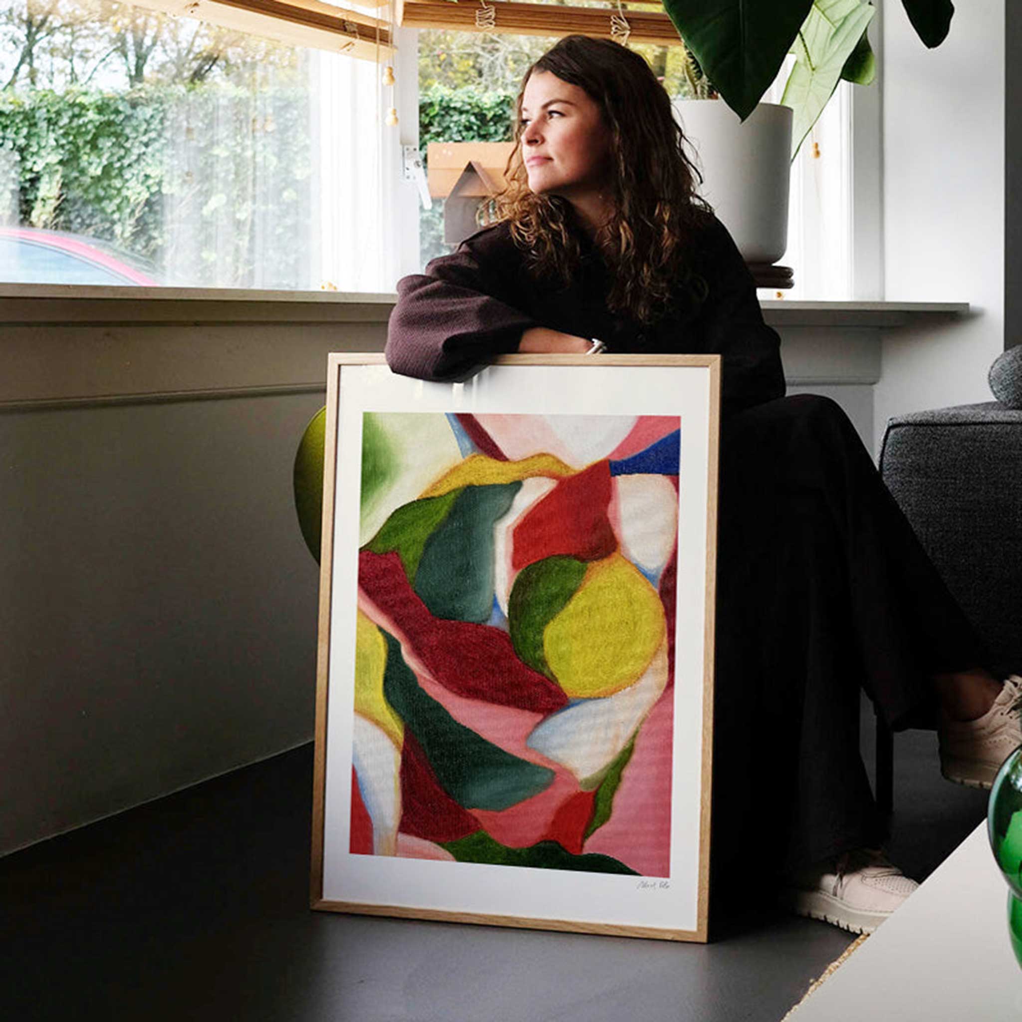 PSTR studio アートポスター 30×40cm Miniature I – CHLOROS