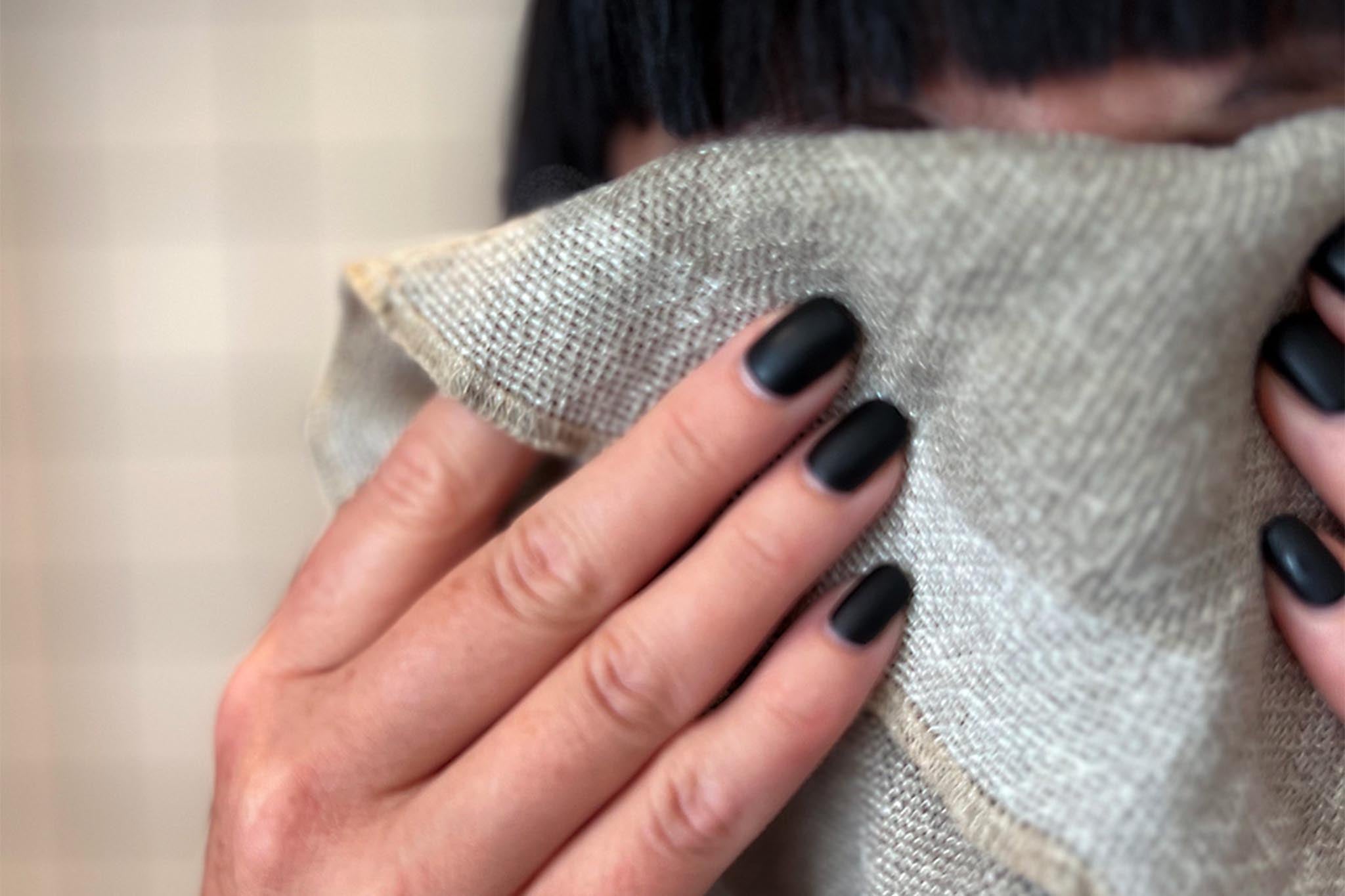 スウェーデン製 リネン100%のフェイスクロス/ウォッシュクロス – CHLOROS