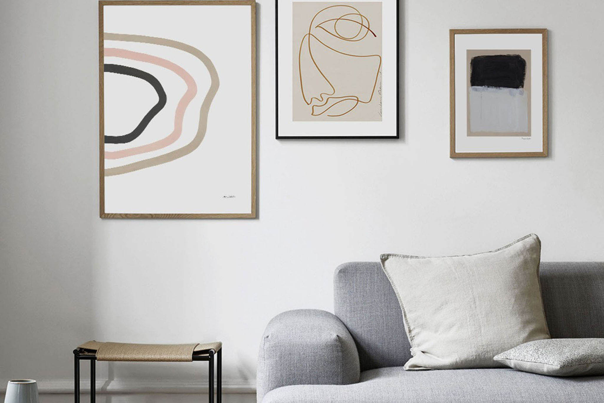 木製ポスターフレーム A4 オーク材 無垢材 枠の幅が細いタイプ – CHLOROS