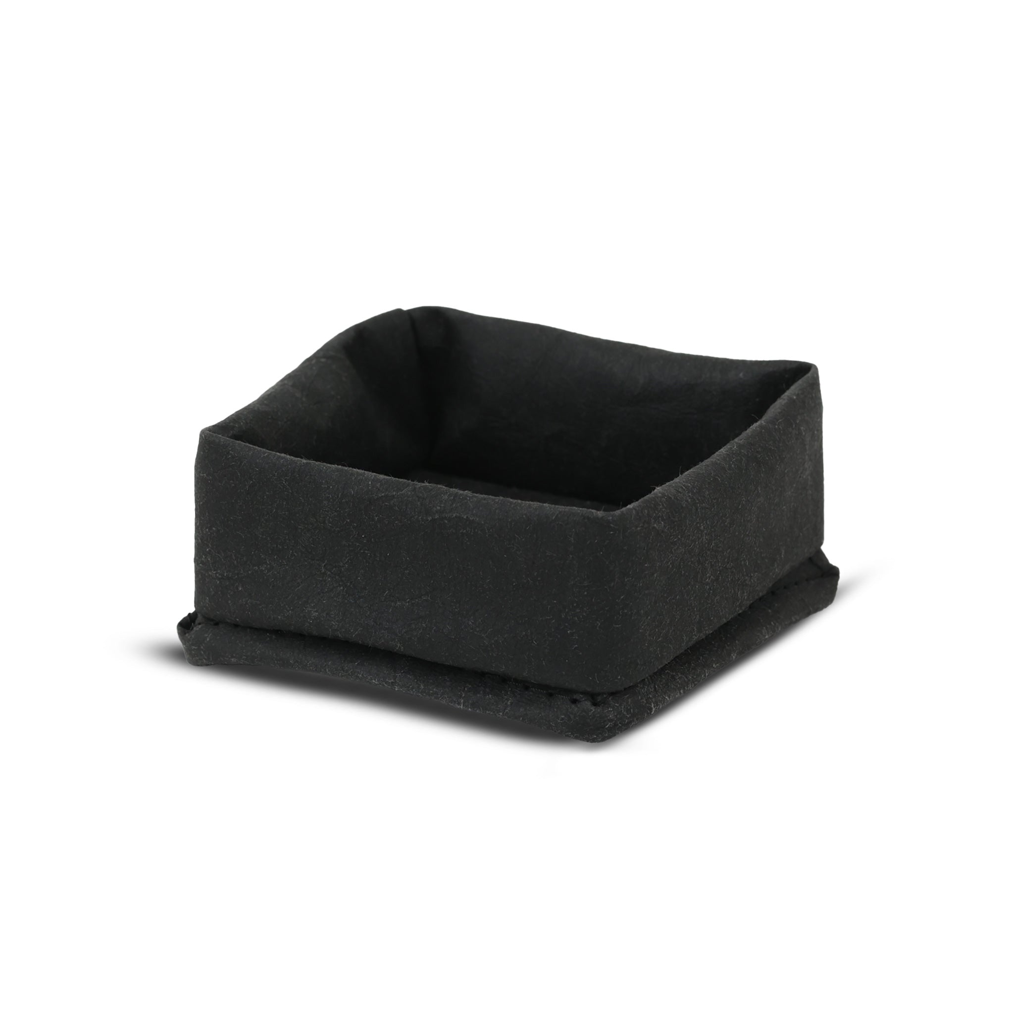 UASHMAMA 100%オーガニックな洗えるペーパーバスケット LOLLIE Sサイズ ブラック – CHLOROS