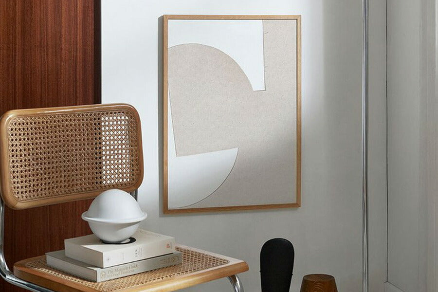 Atelier Cph アートポスター 50×70cm Object Blanc No 25 – CHLOROS